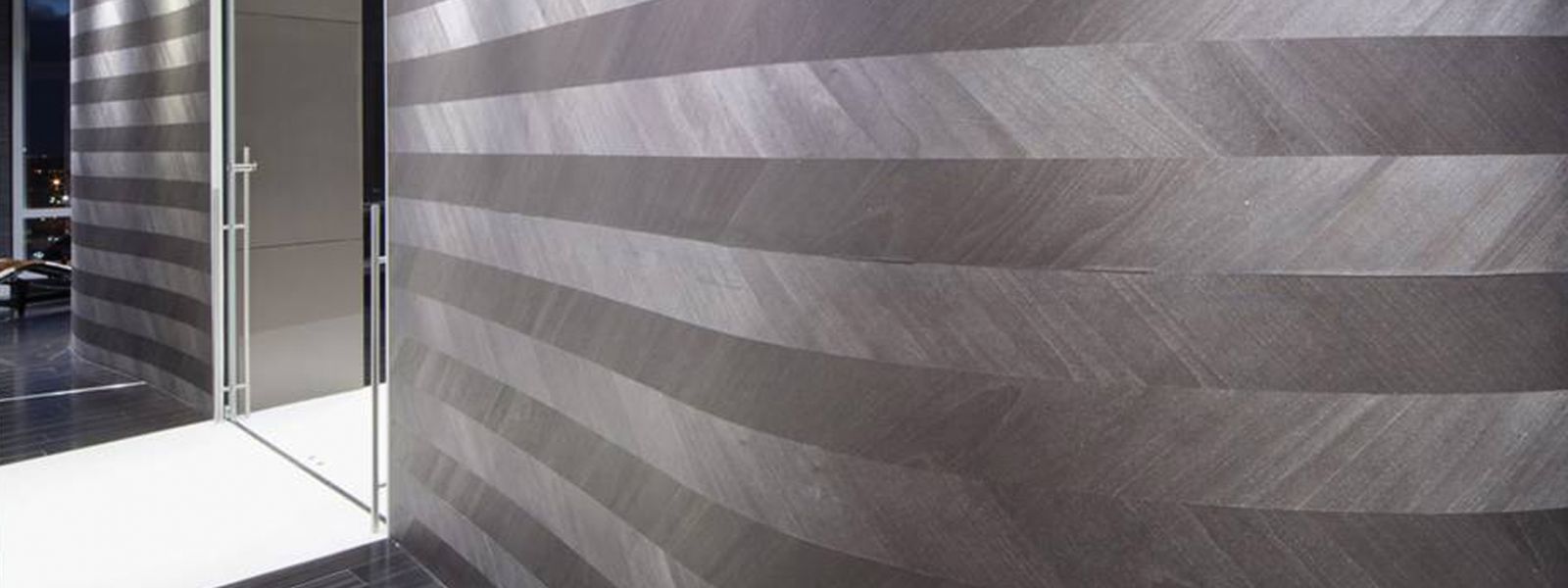Ajiro Chevron™ Wood Veneers | Maya Romanoff